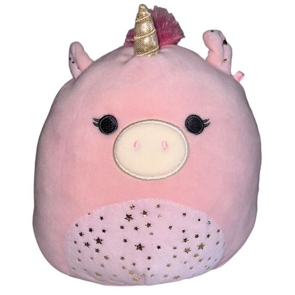 Kellytoy | Toys | Squishmallow Mikah The Unicorn Plush 8 Pink Gold ...
